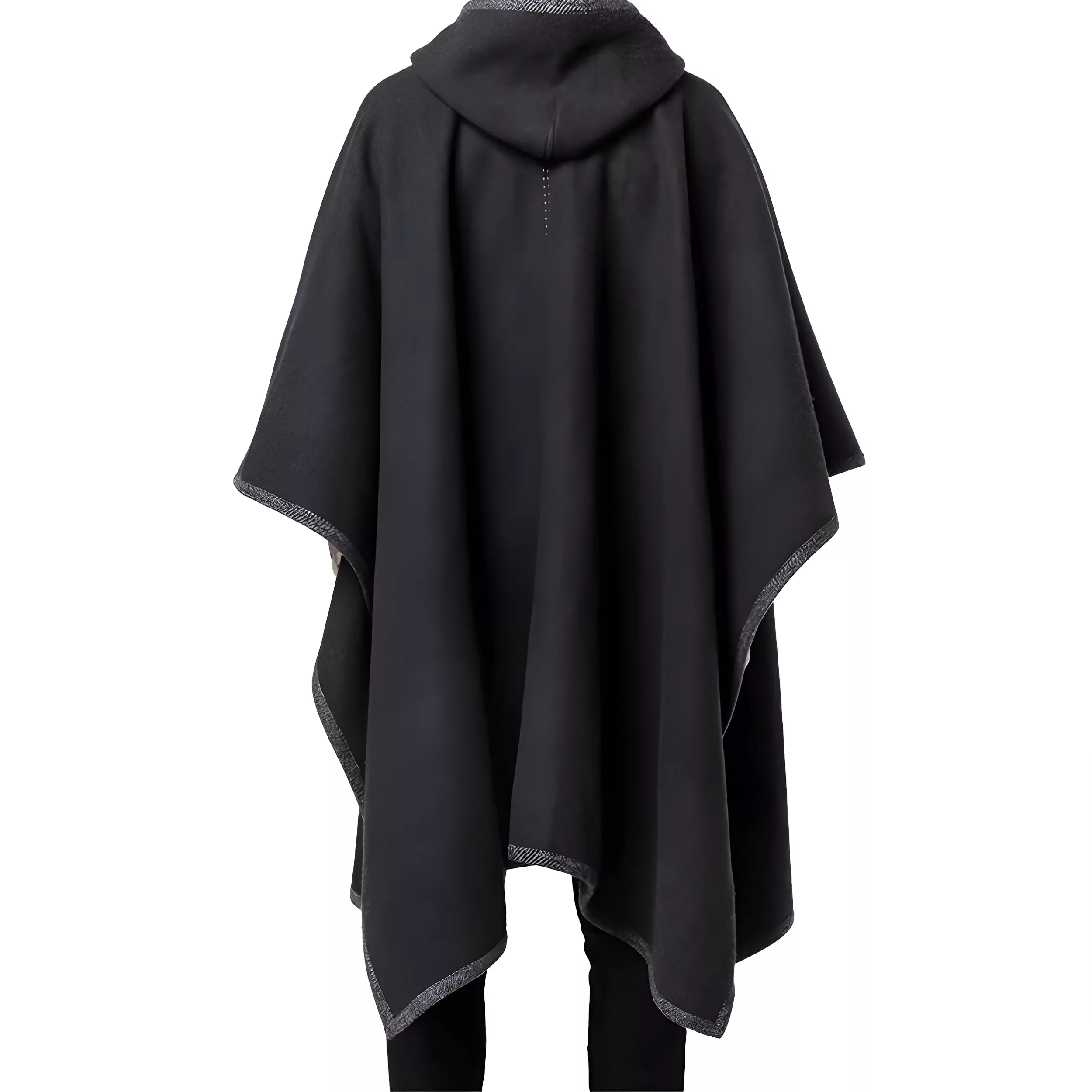 Men’s Hooded Cloak Poncho Fashion Cape / Ponchomo / Discover style with ...
