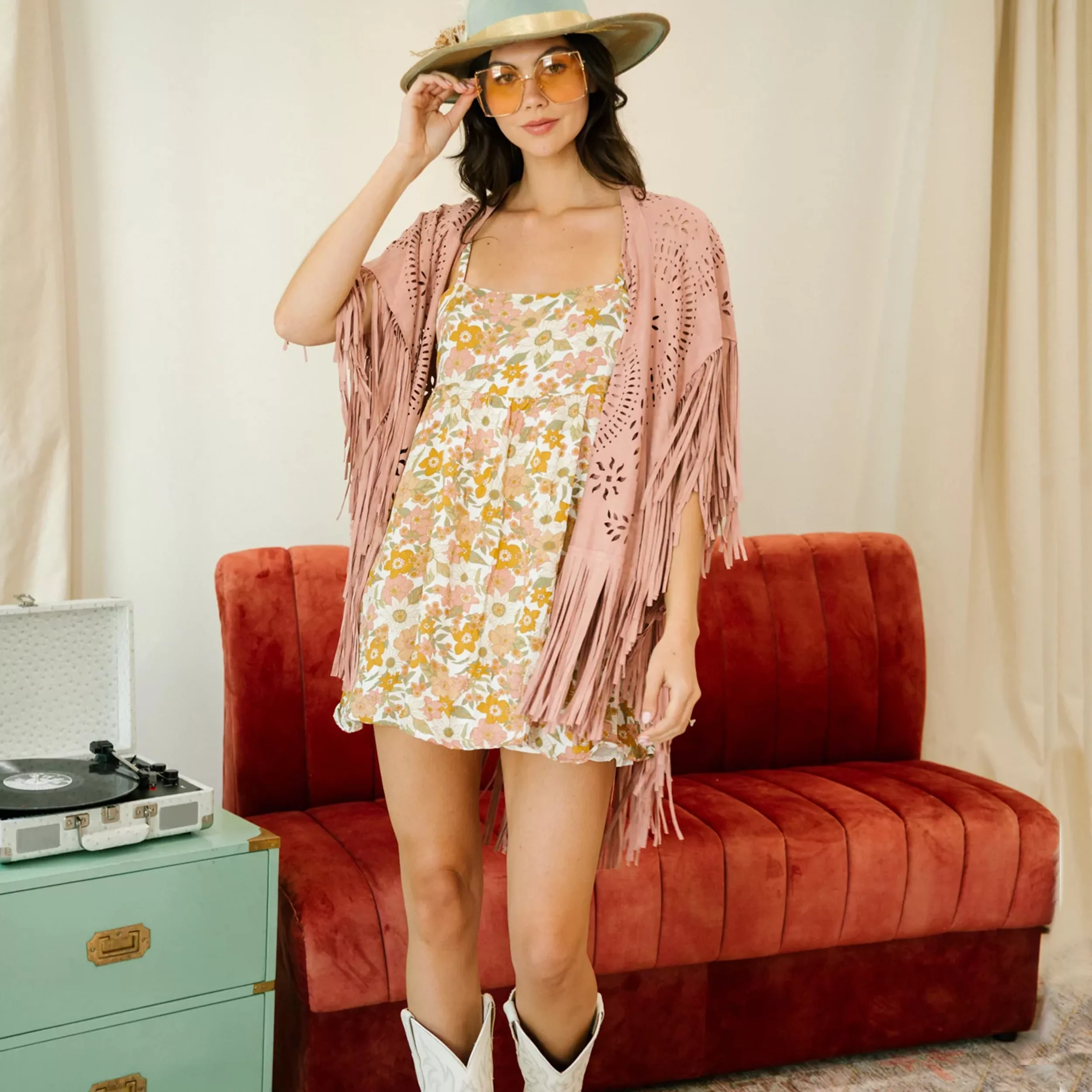 Women’s Bohemian Poncho Vintage Tassel Cape / Ponchomo / Discover style ...